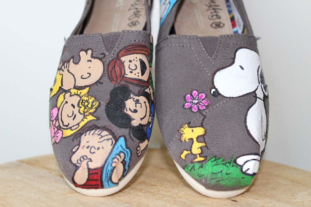 Peanuts Shoes - Etsy