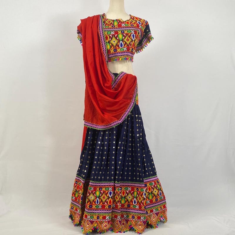 Dandiya Ghagra Choli - Etsy