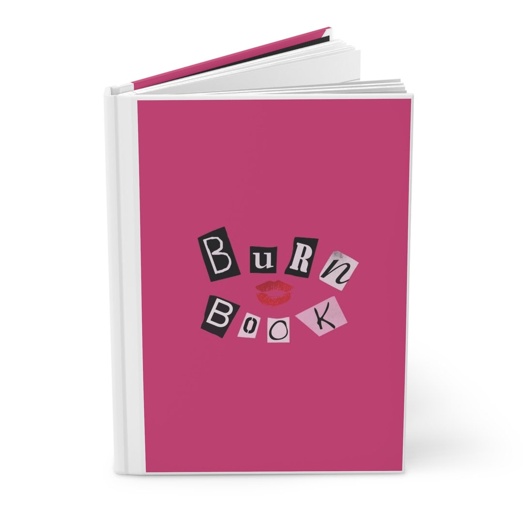 Burn Book Mean Girls Hardcover Matte Journal / Notebook - Etsy