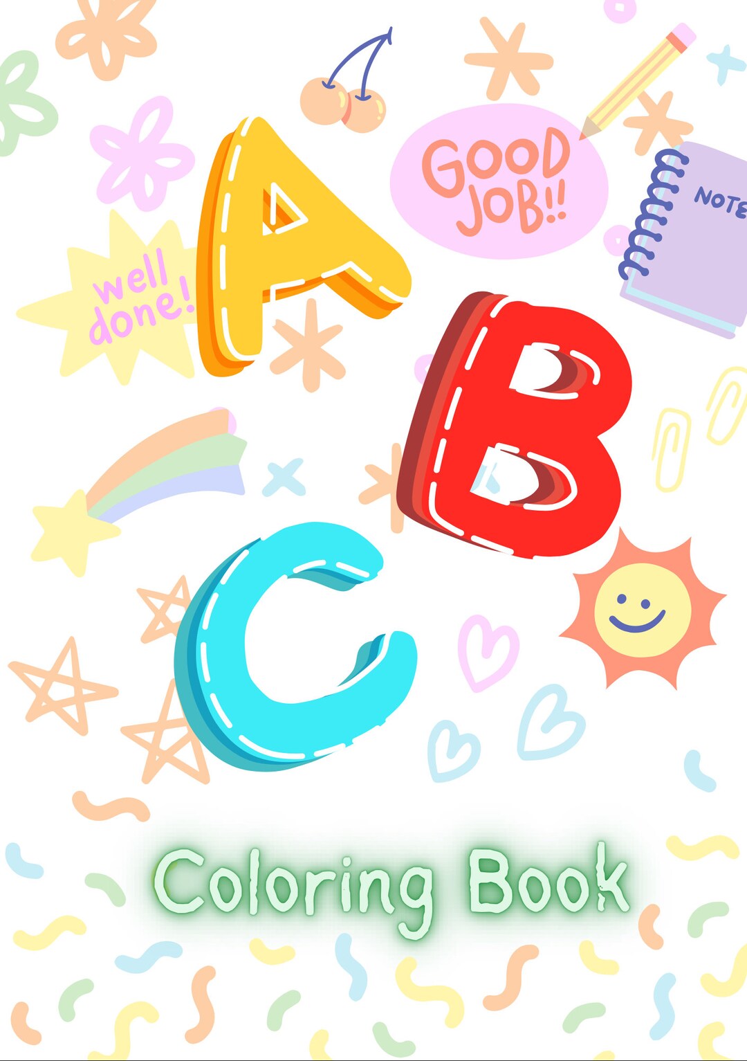 Coloring Books, ABC, Alphabet, Simple Books, Busy Books, Coloring - Etsy