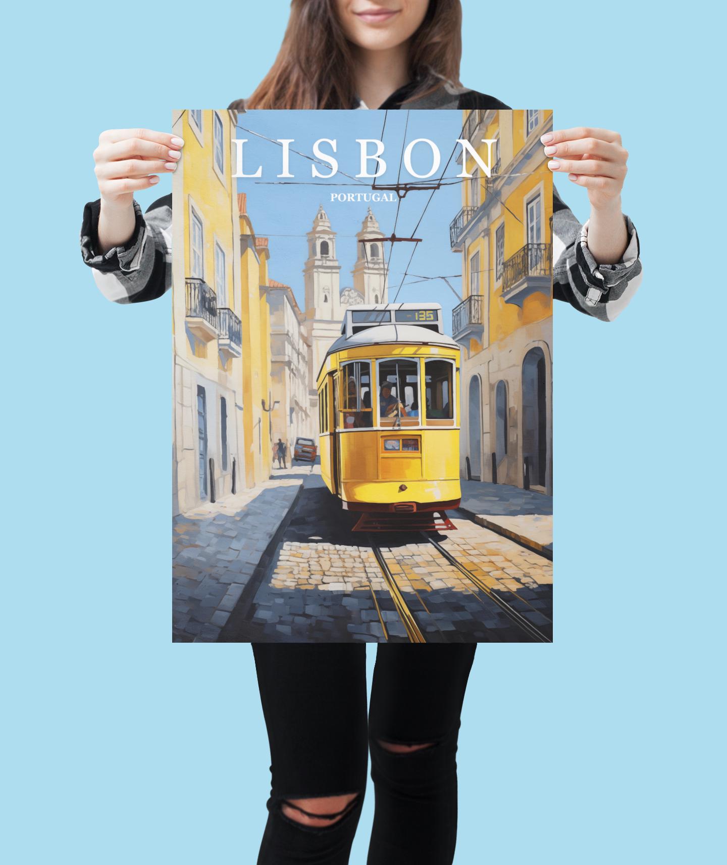 Travel Poster Portugal Wall Art Home Decor Portugal Gift for Travel ...