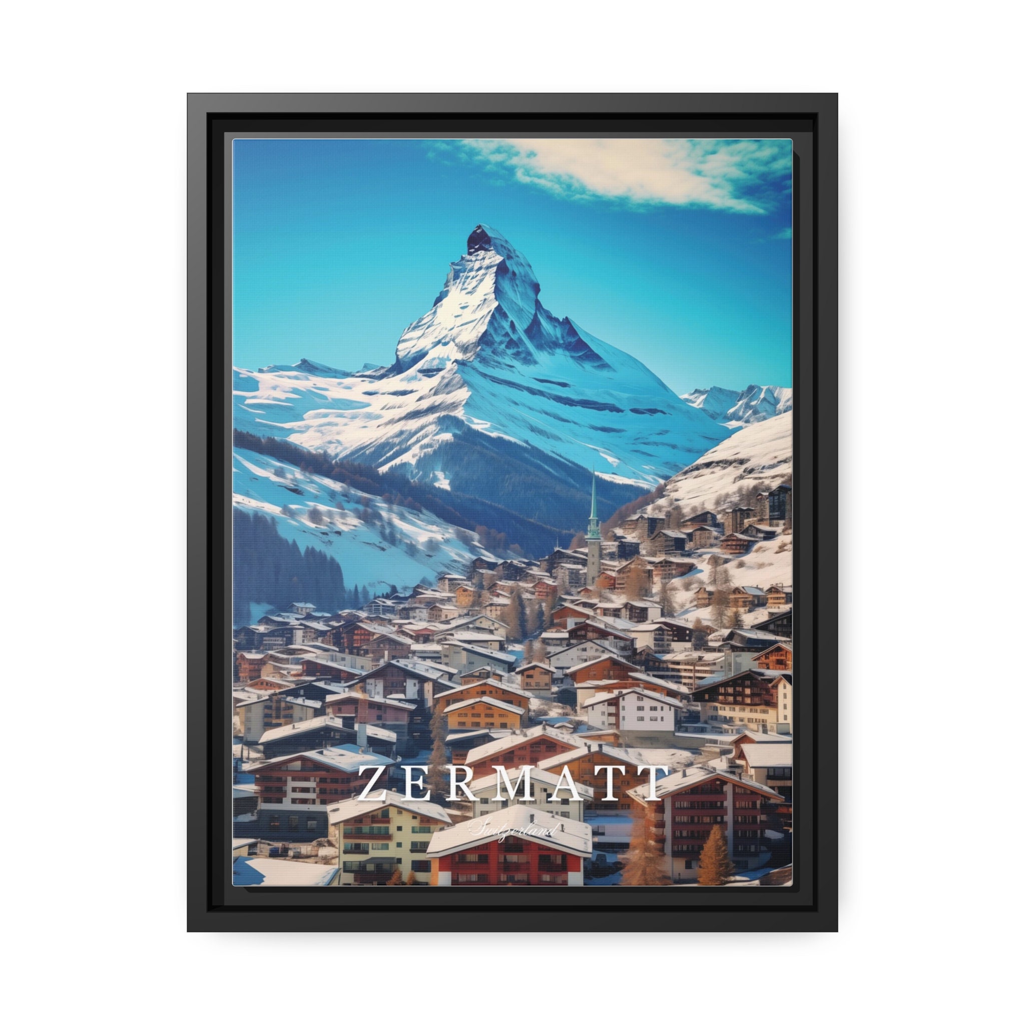 Zermatt Matterhorn Switzerland Print Wall Art Zermatt Wall Hanging Home ...