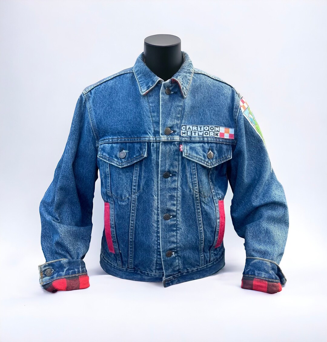 PHENOMENAL Vintage Cartoon Network Custom Pennant Jacket - Etsy