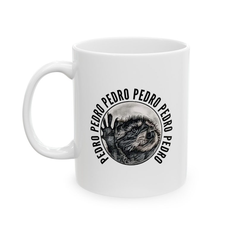 Pedro Pedro Racoon Meme Mug, Racoon Meme, Pedro Song, Funny Mug, Meme ...