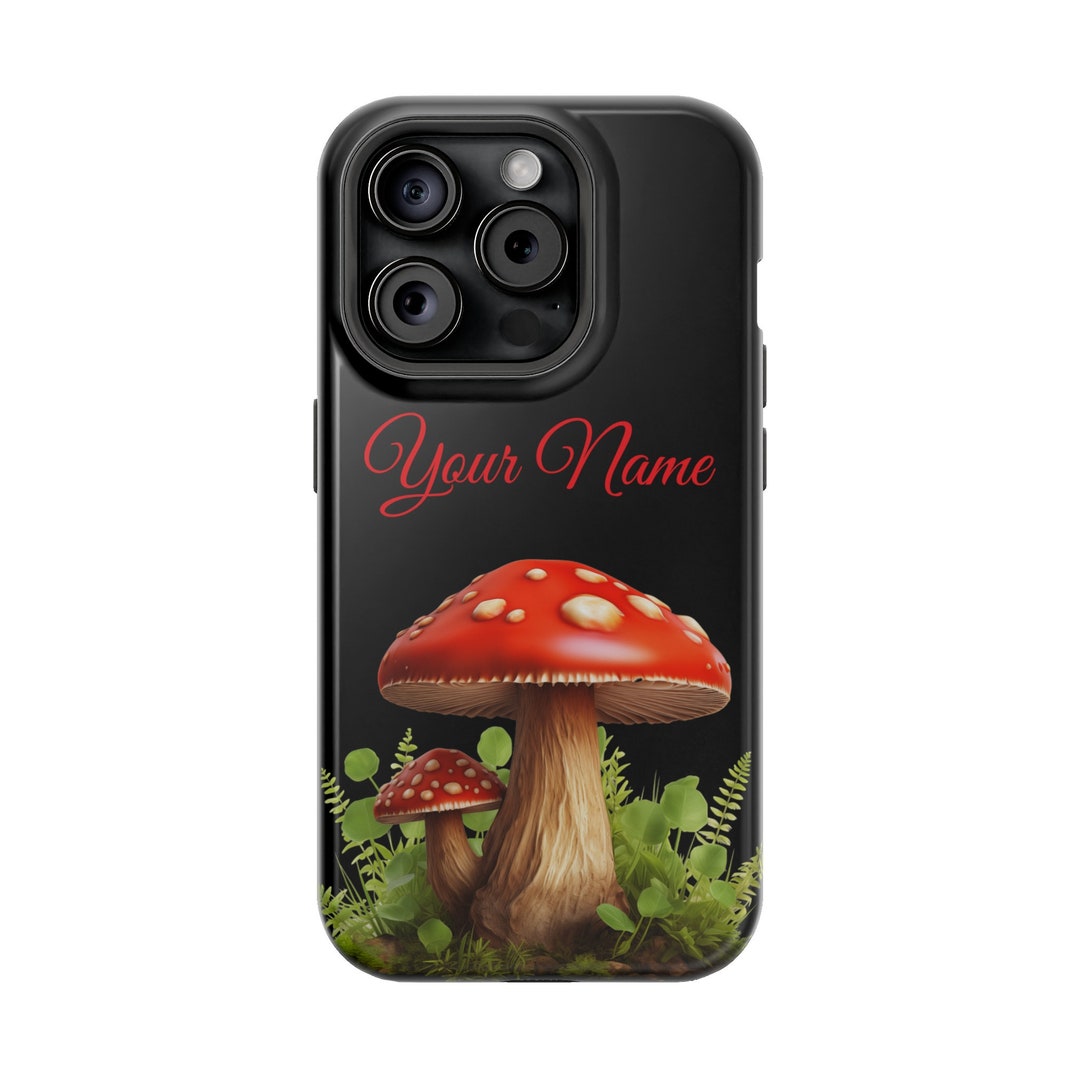 Personalize This Retro Groovy Mushroom Phone Case. Magsafe Tough Cases ...