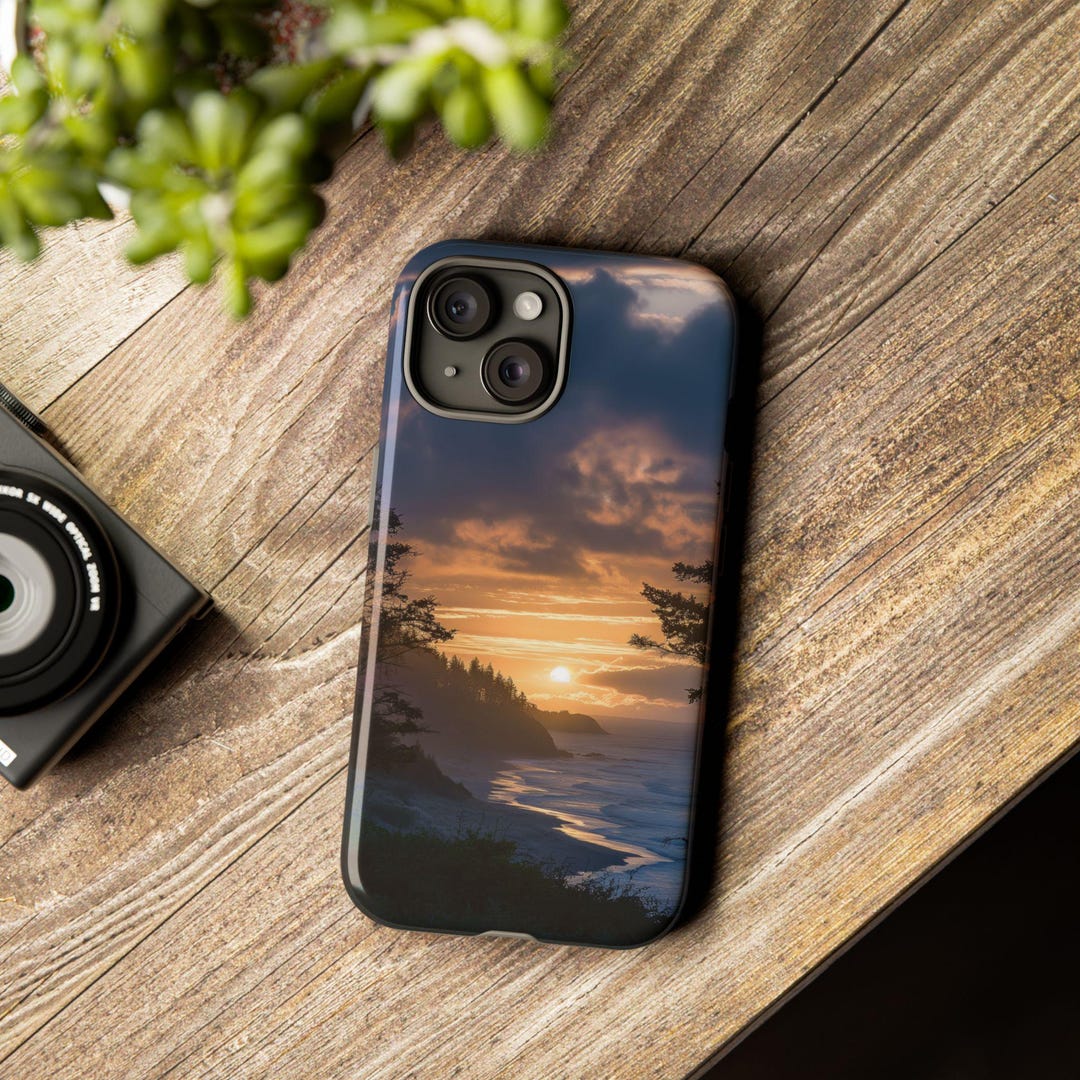 Oregon Coast Sunset Phone Case for Iphone, Samsung Galaxy, Google Pixel ...