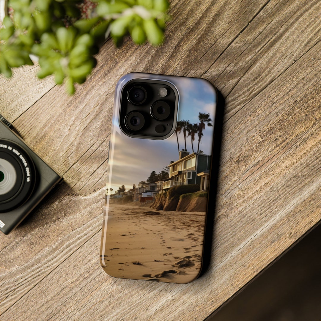 Beachfront Living Magsafe iPhone Case, Tough Polycarbonate Outside With ...