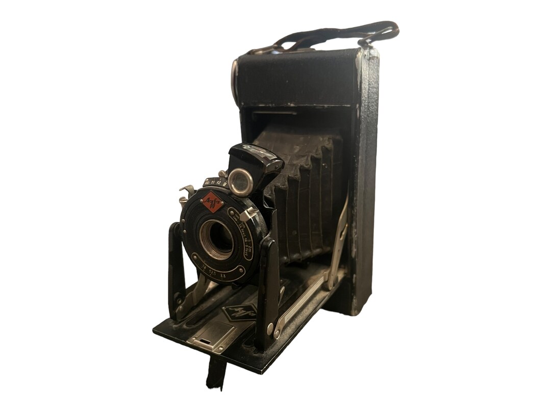 Antique Agfa Folding Camera - Etsy