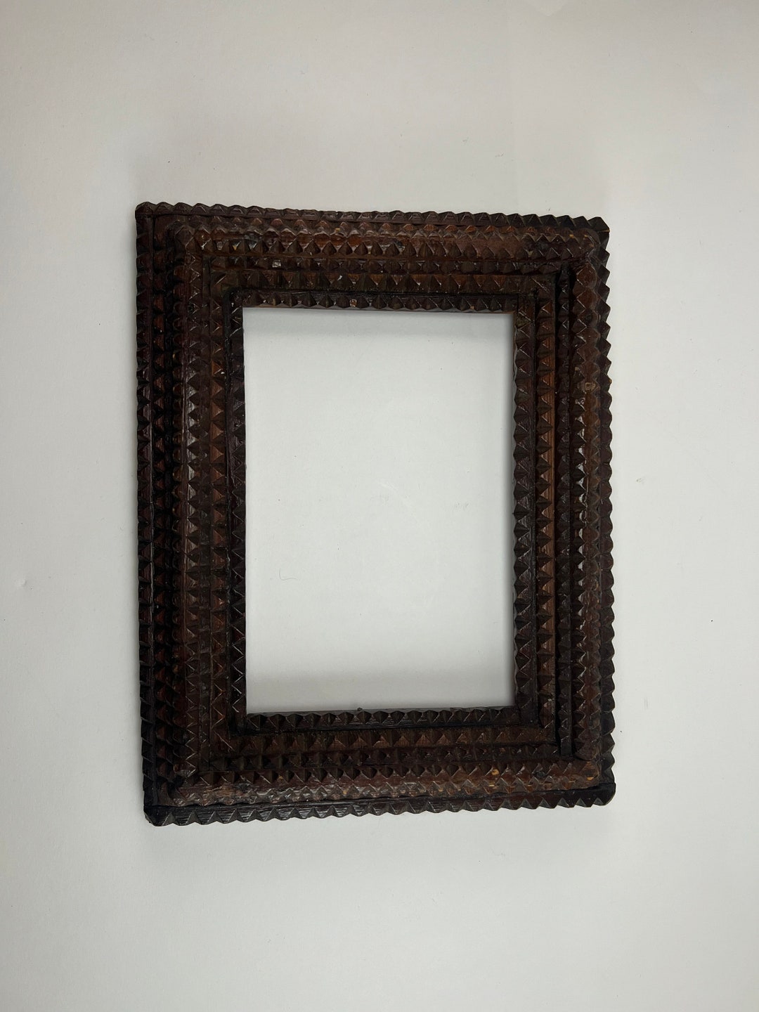 Antique Trap Frame, Handmade Wooden Frame, 1920's Frame, Rustic Decor ...