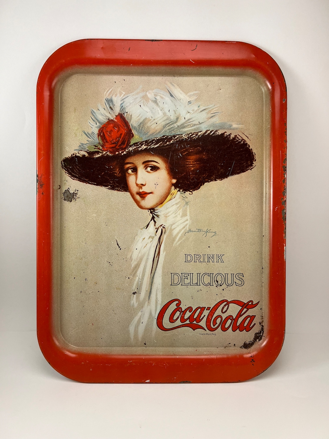 1971 Coca Cola Metal Tray, Collector Coke Tray, Tin Coca Cola Tray ...