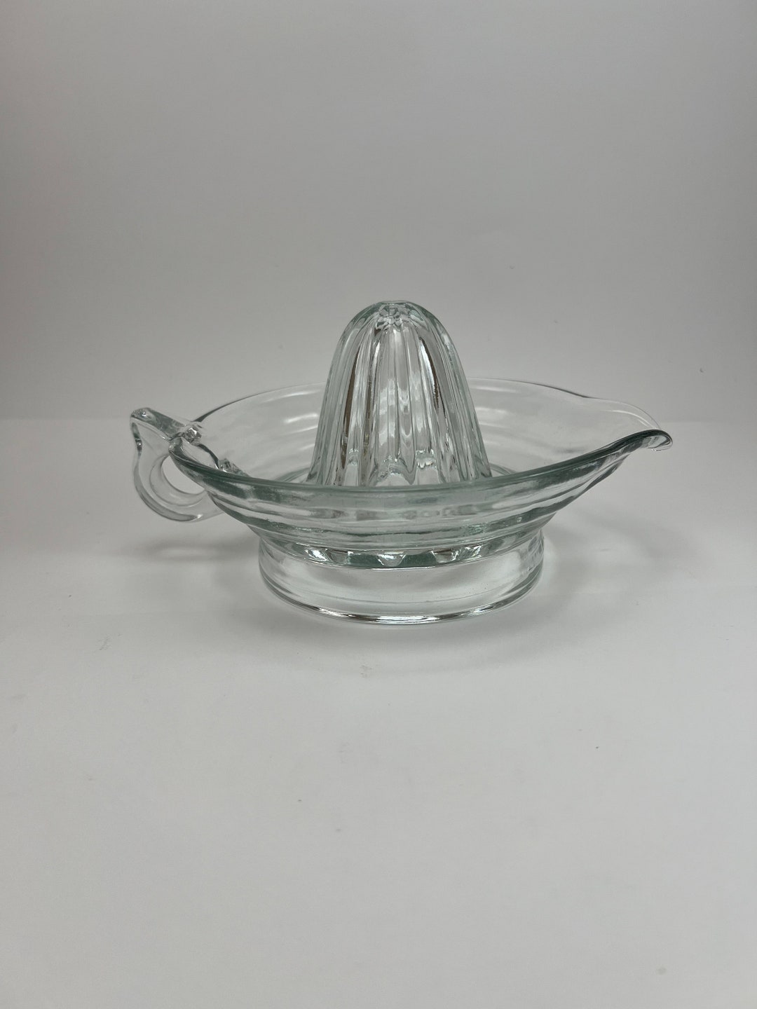 Vintage Glass Lemon Juicer, Glass Kitchen Ware, Citrus Juicer - Etsy
