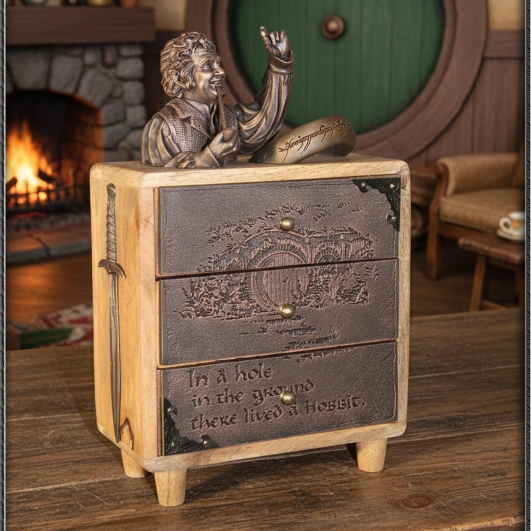 Storage Box / Jewelry Box Bilbo Hobbit the Lord of the Rings - Etsy