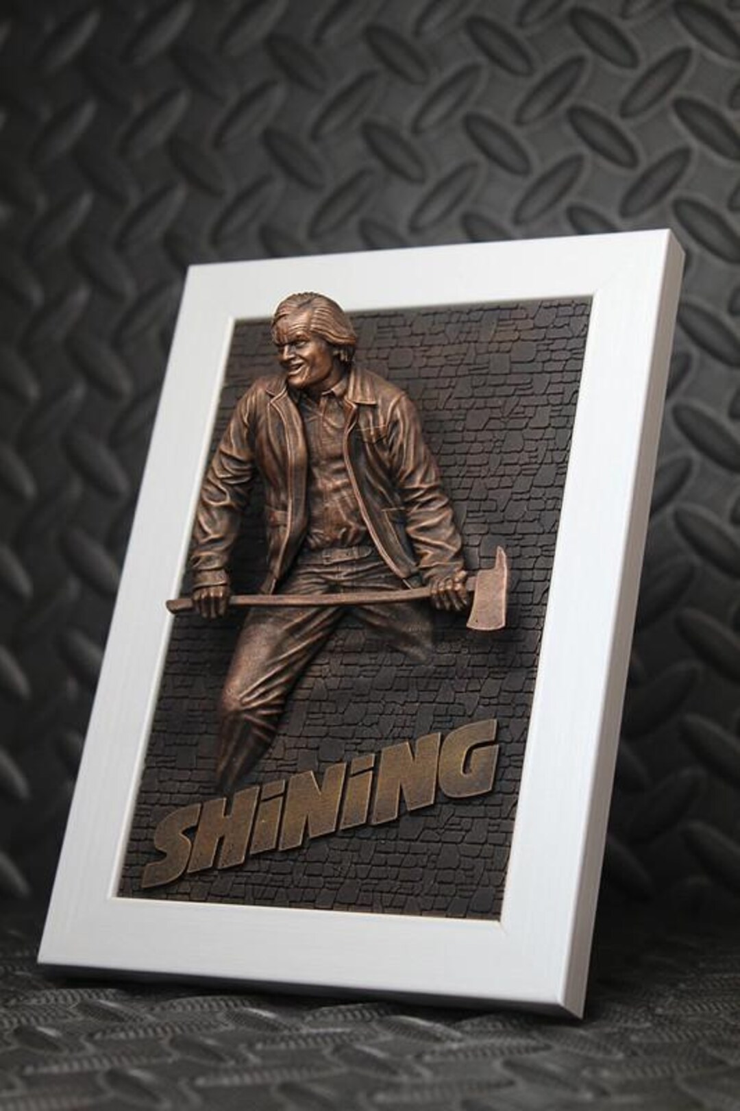 3D Art Frame: Lonely Winter Guardian, Psychological Horror Style - Etsy
