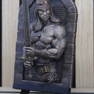 Conan the Barbarian Arnold Schwarzenegger Display Figurine - Etsy