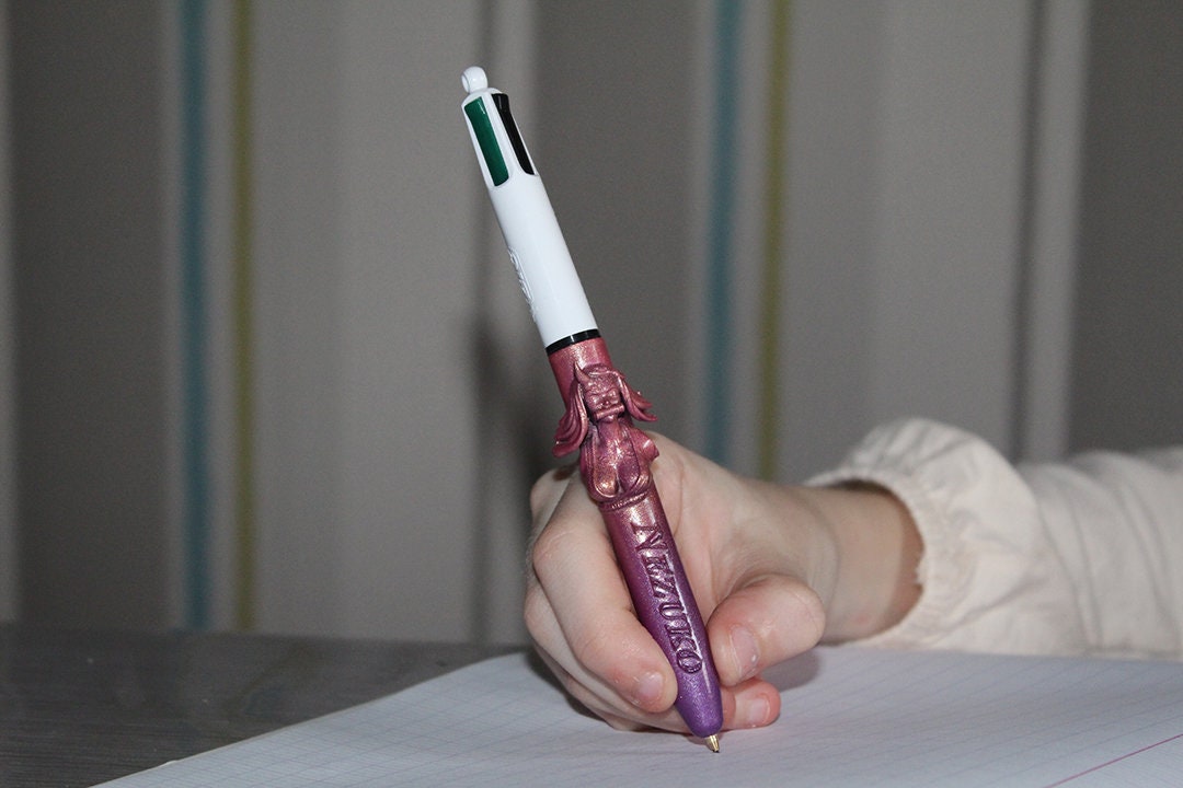 Nezuko Demon Slayer 4-color Pencil / Pen - Etsy
