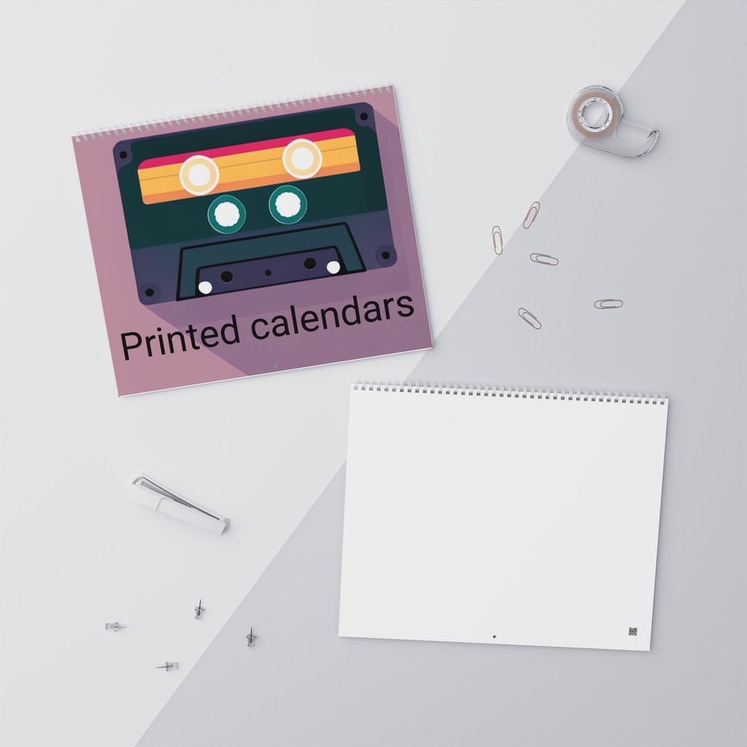 2024 Wall Calendar 2024 Custom Photo Calendar 12 Month Hanging Calendar ...