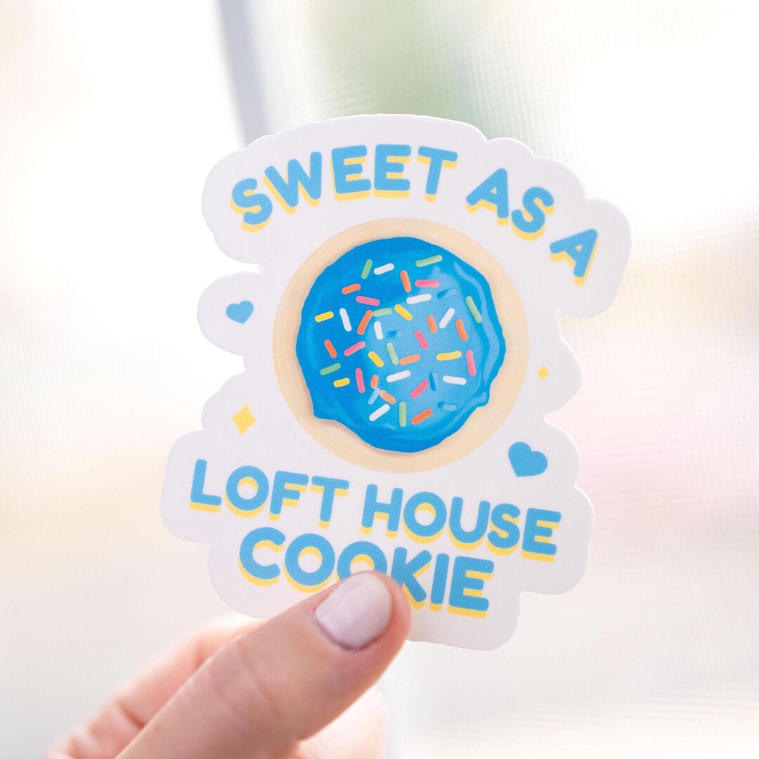 Sweet as a Lofthouse Cookie Sticker | Pastel | Vinyl | Pink or Blue ...