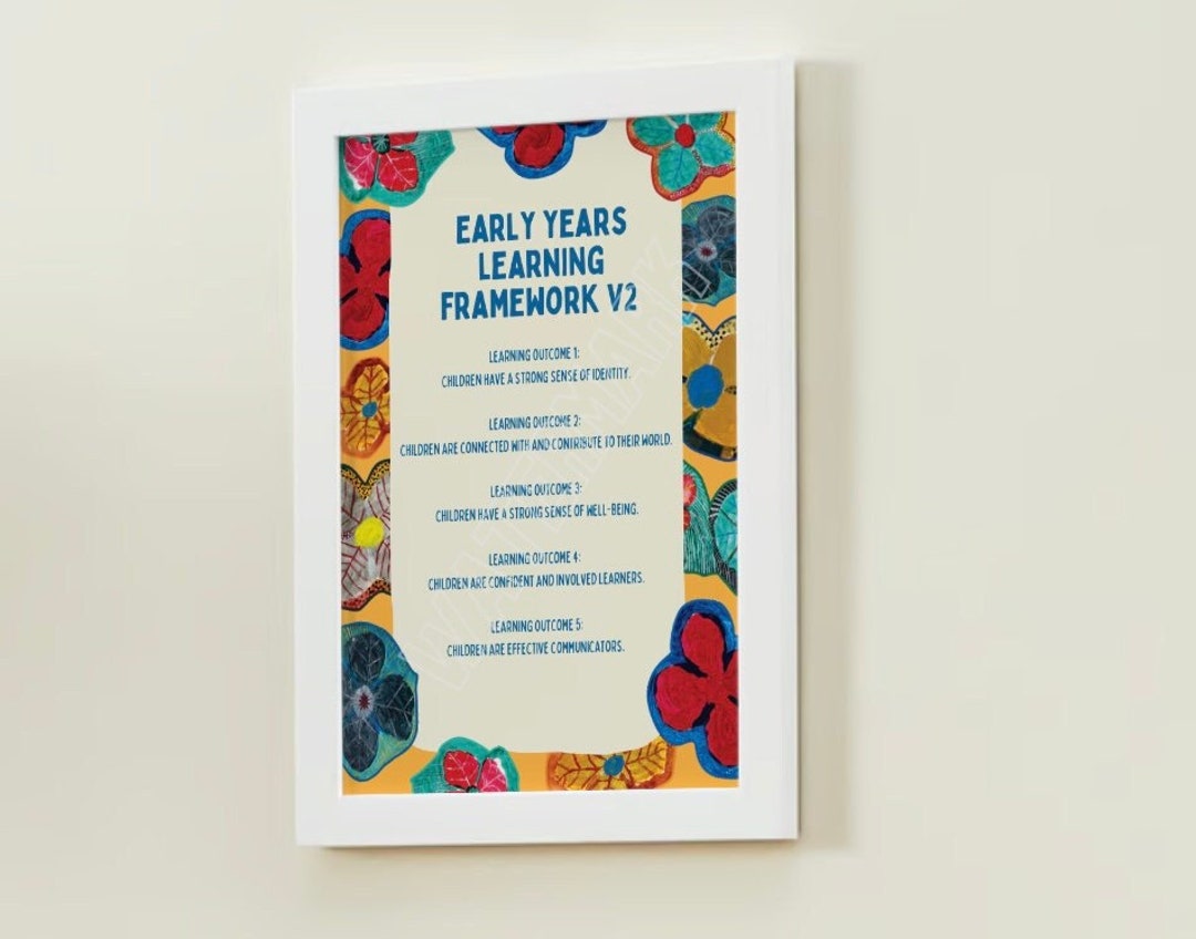 Early Years Learning Framework With Outcomes. - Etsy UK