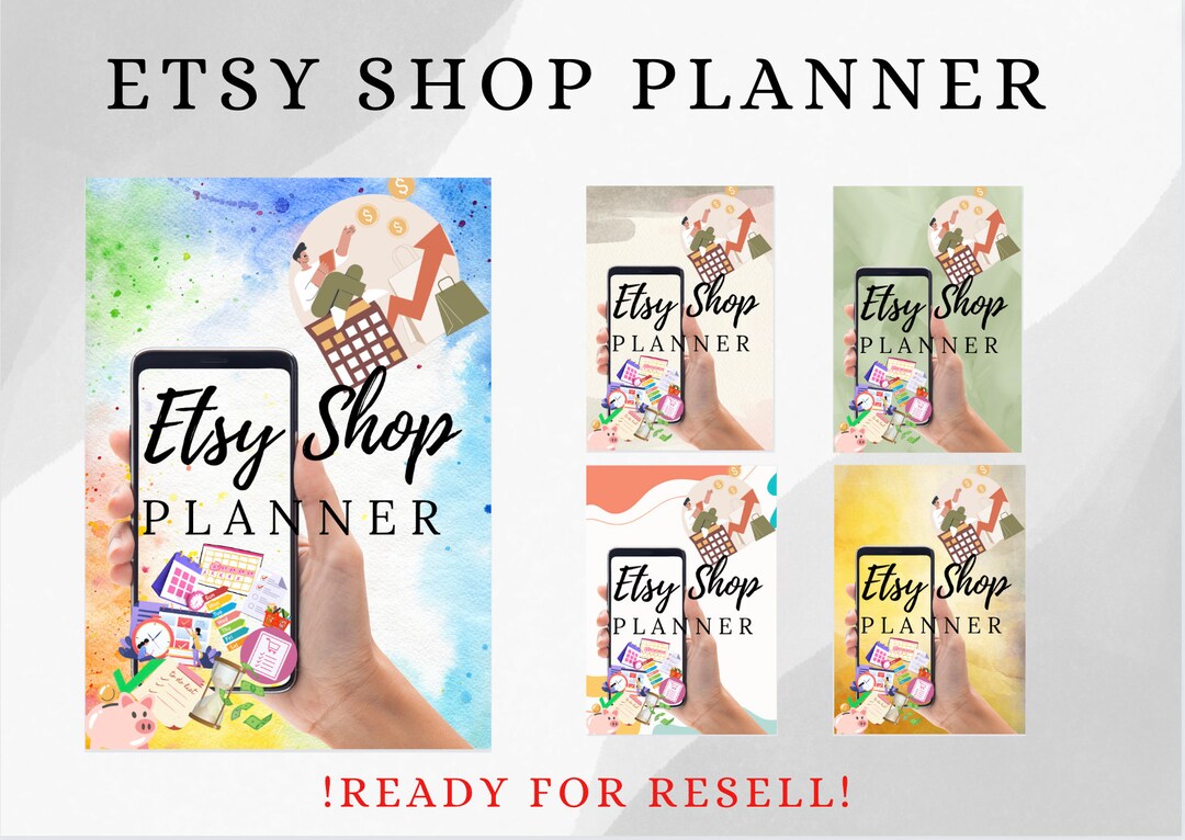 PLR Etsy Shop Planner Temple, Ready for RESELL - Etsy