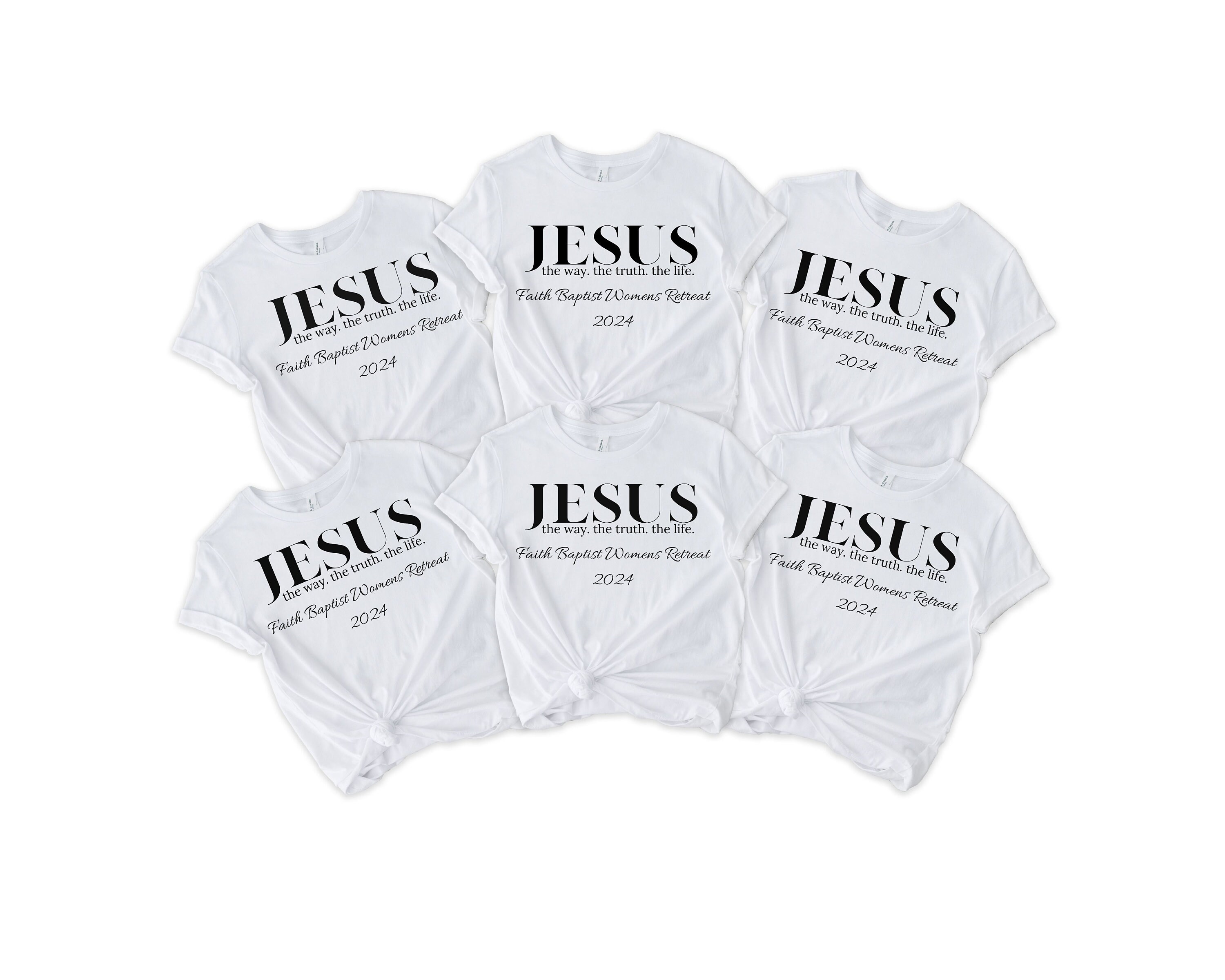 Women's Retreat Group Shirts, Personalized Group Tshirts, Custom Church ...