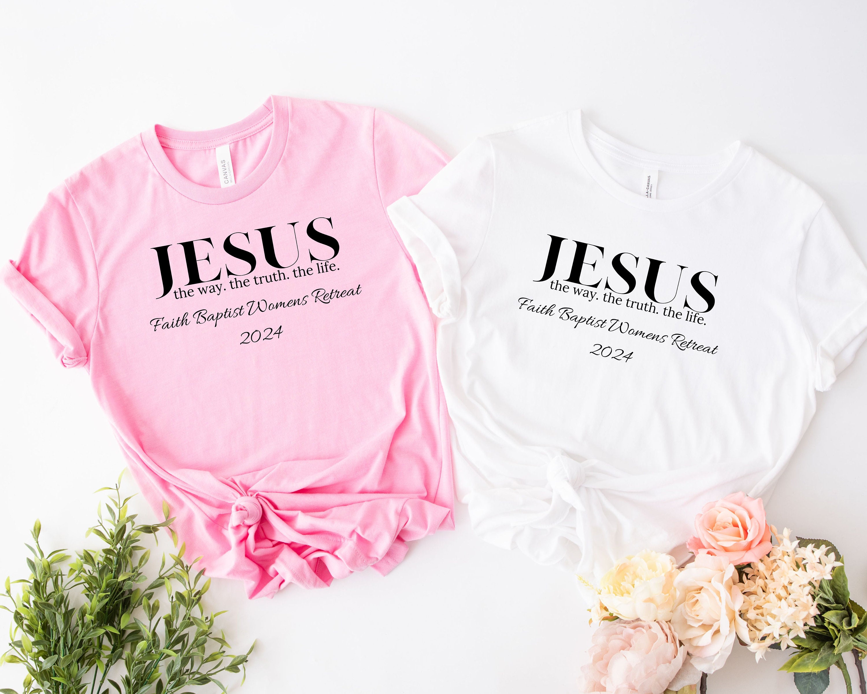 Women's Retreat Group Shirts, Personalized Group Tshirts, Custom Church ...