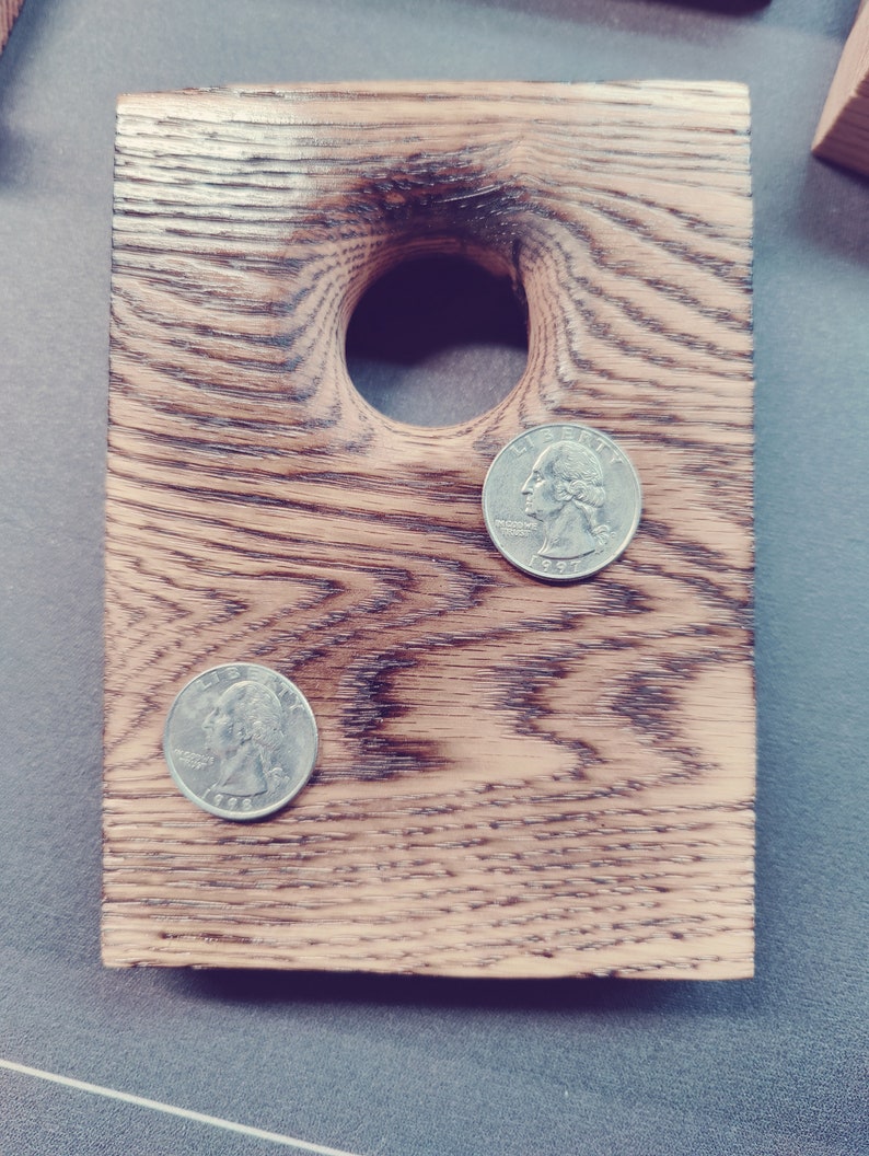 Quarter Hole Boards/mini Coin Hole/ Tabletop Boards - Etsy
