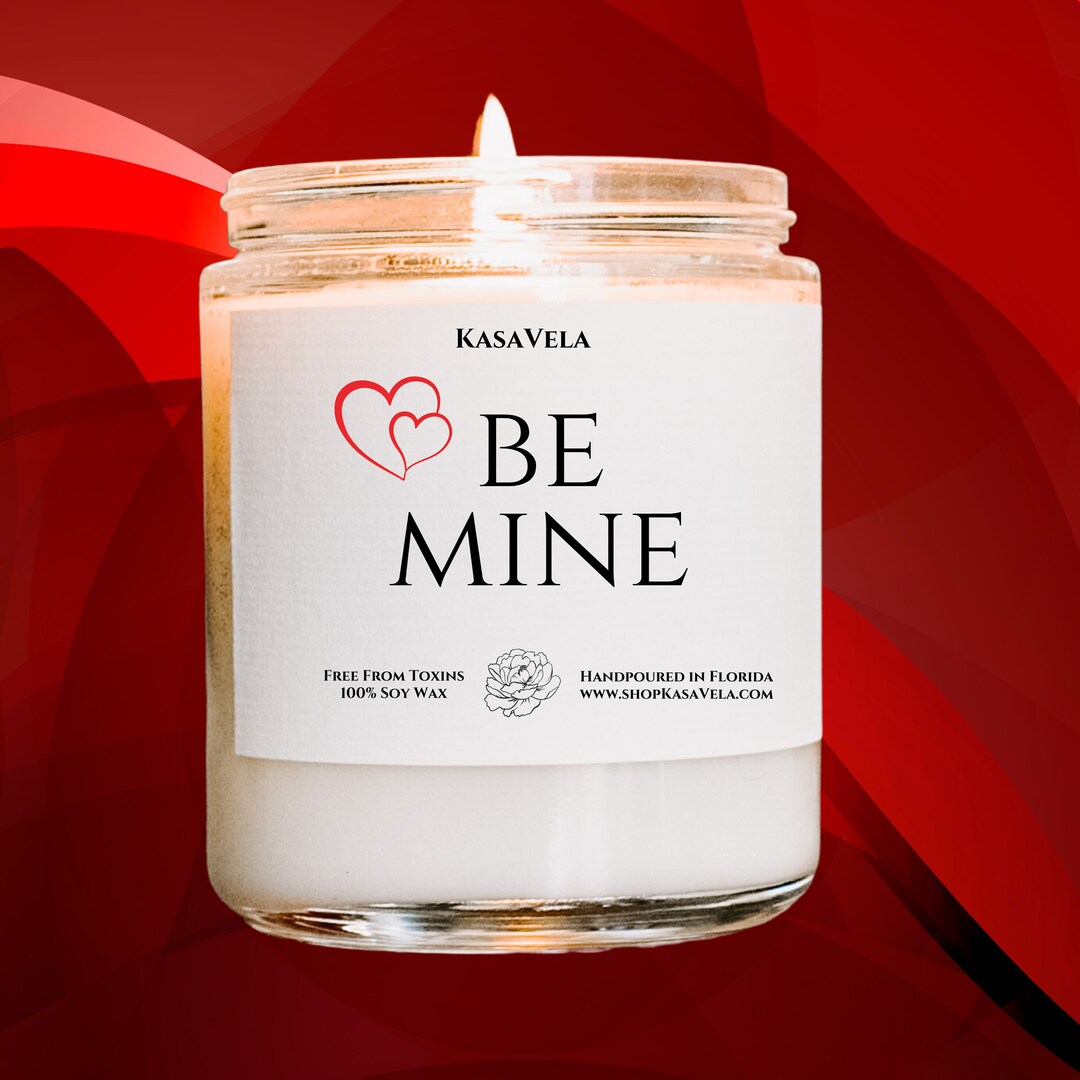 Be Mine Valentines Day Gift Funny Candle Gift for Best Friend Funny ...
