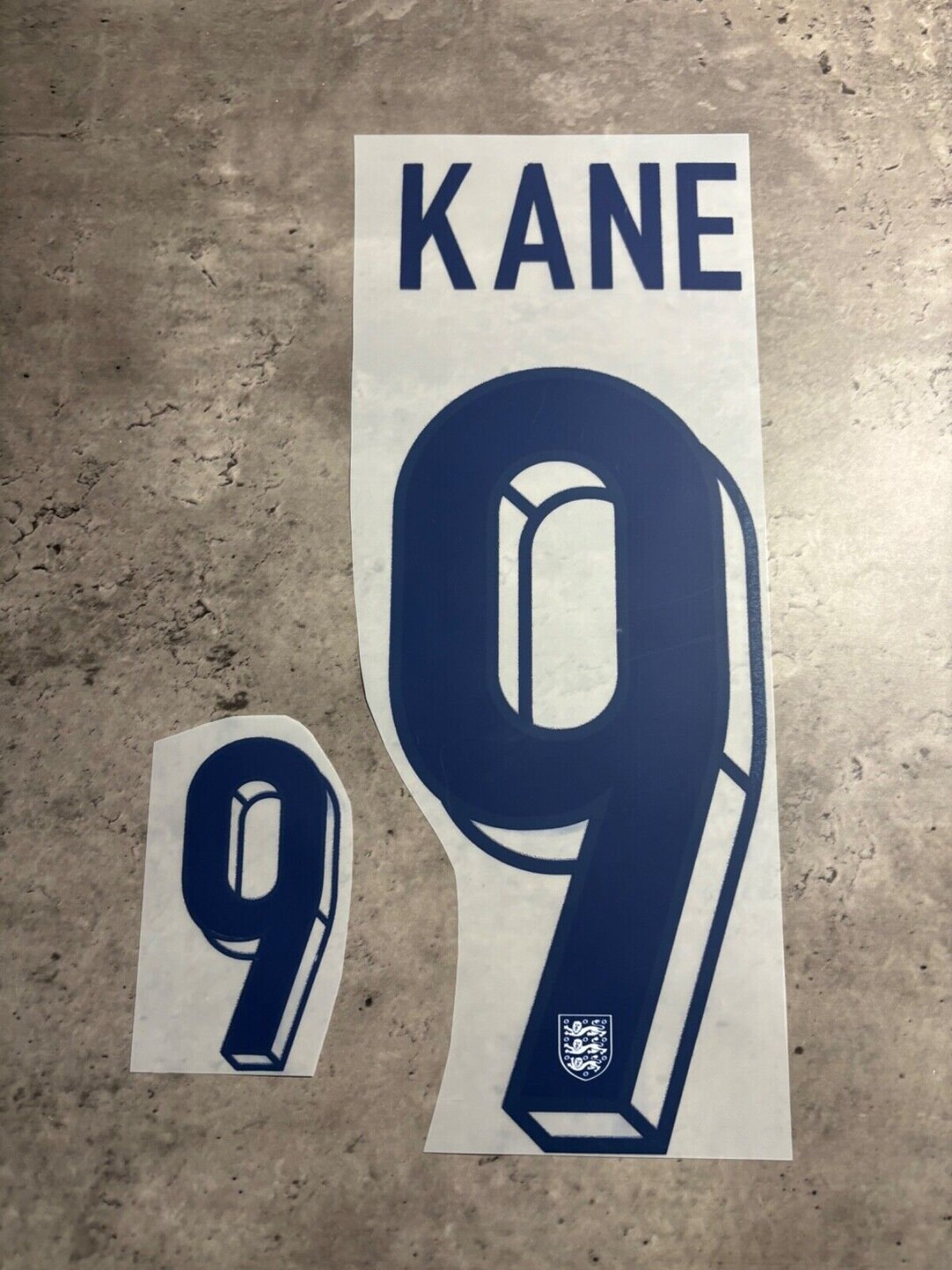 Kane 9 England Euro 2024 Adults Home Football Shirt Print Nameset Iron ...