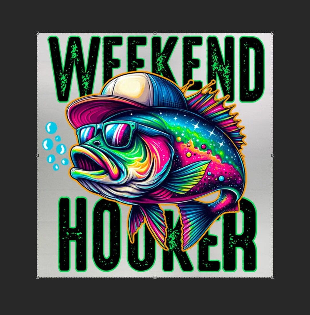 Weekend Hooker DTF Transfer Ready to Press - Etsy