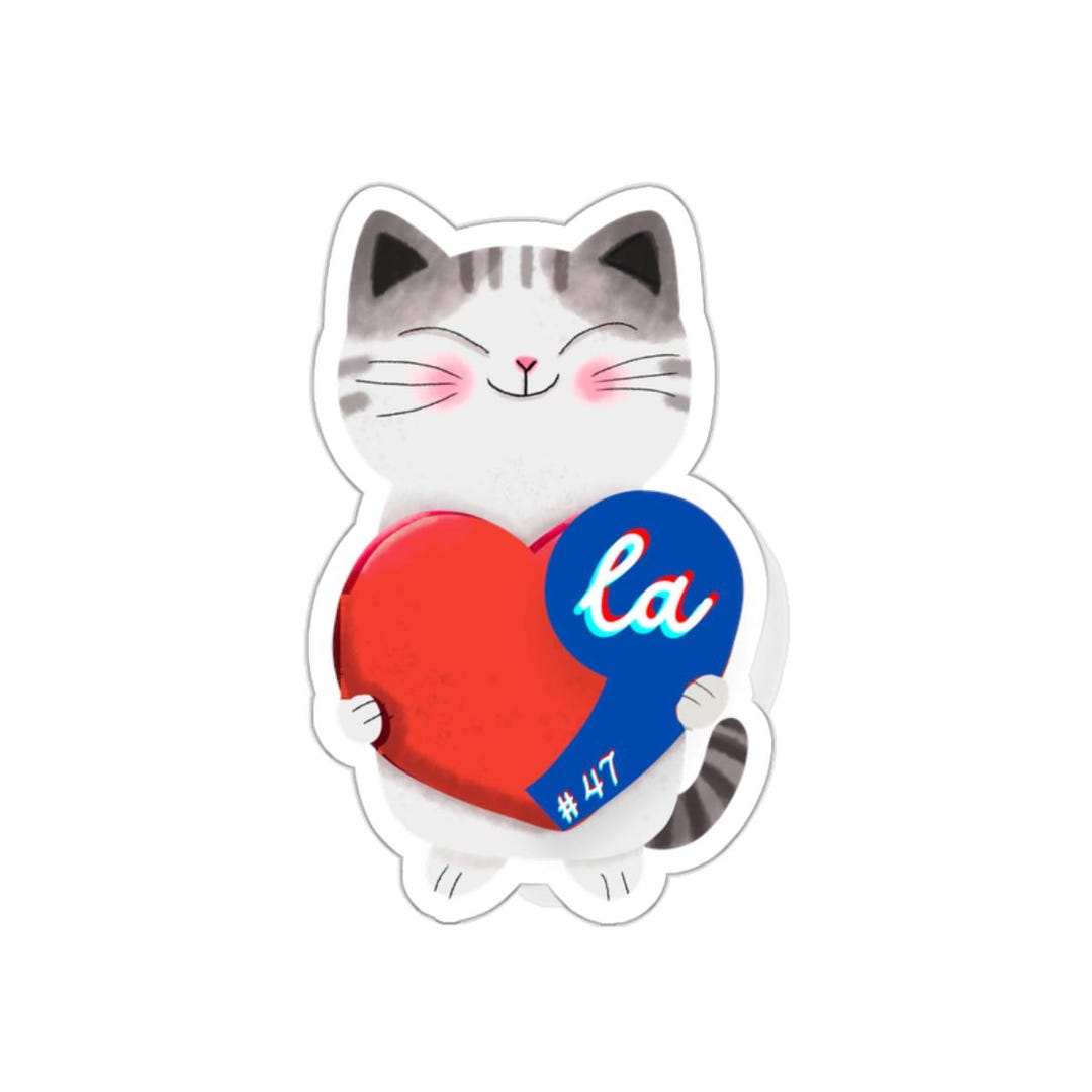 Kamala Cat Die-cut Stickers, Kamala Harris Cat Lady, Cat Ladies for ...