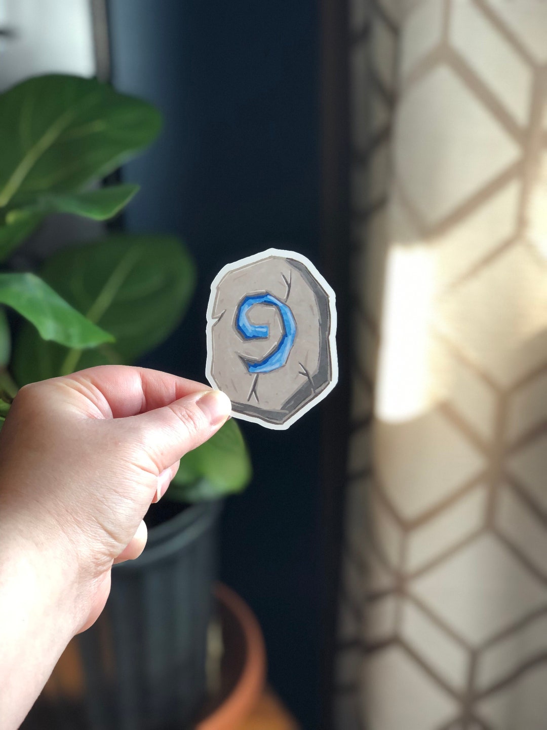 Hearthstone Wow Sticker, World of Warcraft Sticker, Video Gamer Fanart ...
