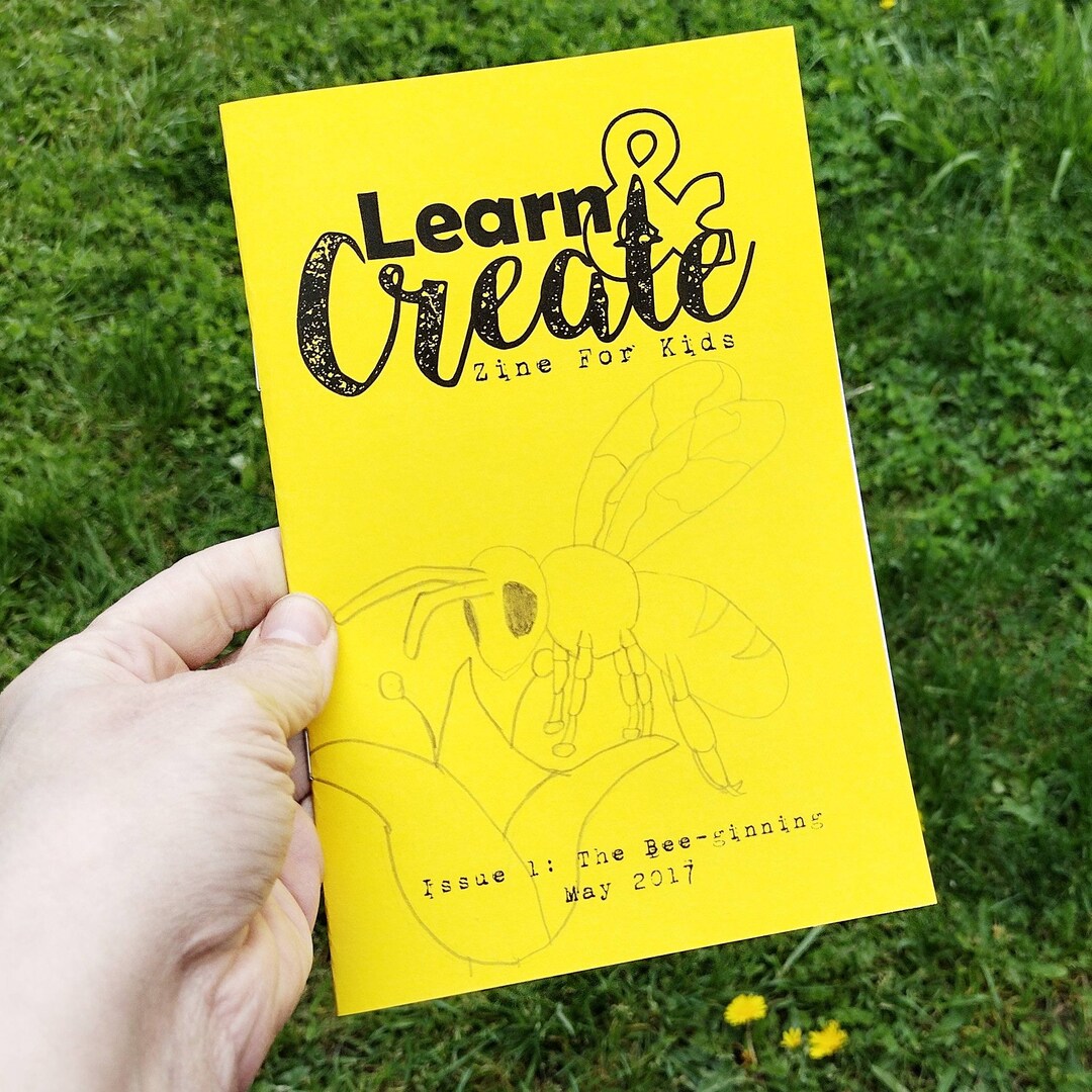 The Bee-ginning, Kid Zine, Kids Zine, Zines for Teenagers, Kids ...