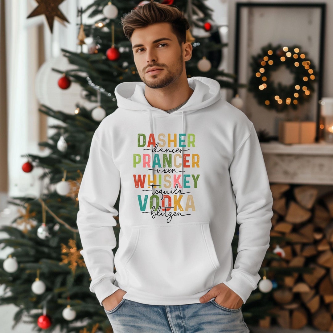 Drinking Christmas Sweater, Christmas Sweater, Vodka Tequila Sweater ...