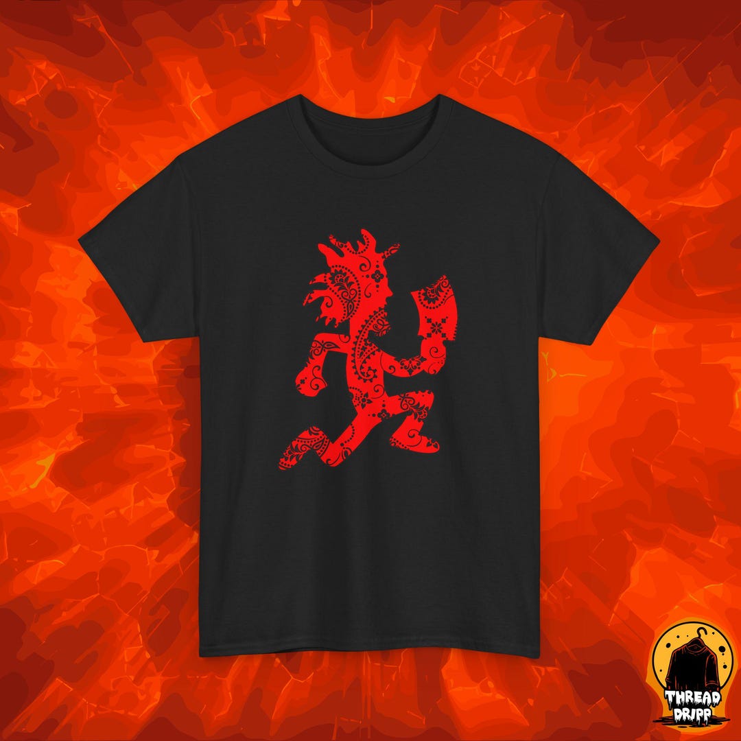 Red Hatchetman Bandana Insane Clown Posse-icp-juggalo-shirt - Etsy