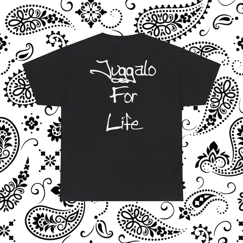 ICP Bandana T-shirt Juggalo Shirt ICP Shirt Juggalo for Life T-shirt ...