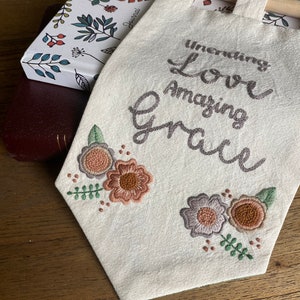 Amazing Grace Template/ Mini / Embroidery Pattern / Boho / Floral - Etsy