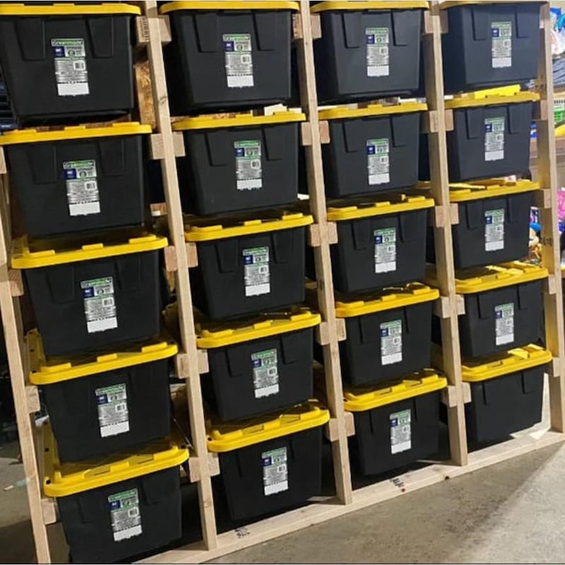 27 Gal Storage Build Plan - Etsy