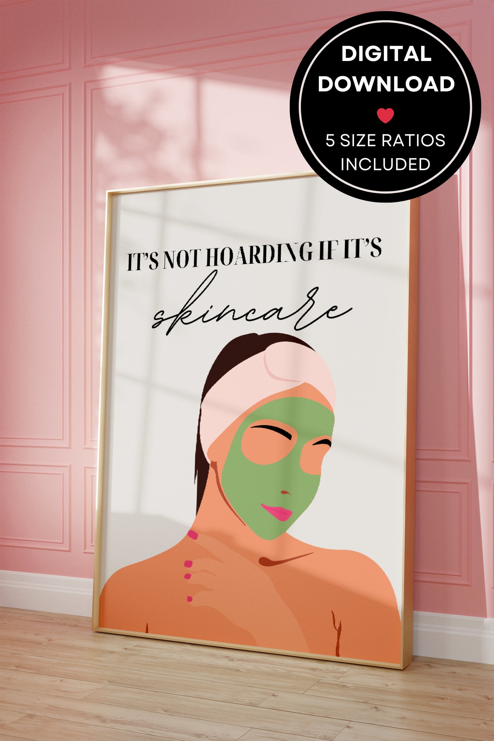 Skincare Routine Poster: Esthetician Salon & Spa Decor (digital File ...