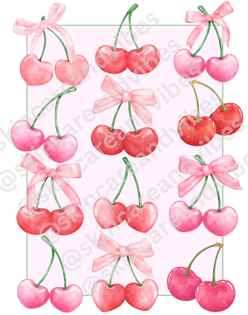 Coquette Pink Bow Wall Print Set | Soft Girl Bedroom Decor, Trendy Wall ...