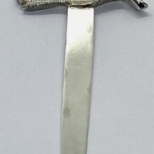 Vintage Sterling Silver 6.25-inch Sword Dagger Letter Opener With Incan ...