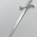 Vintage Sterling Silver 6.25-inch Sword Dagger Letter Opener With Incan ...