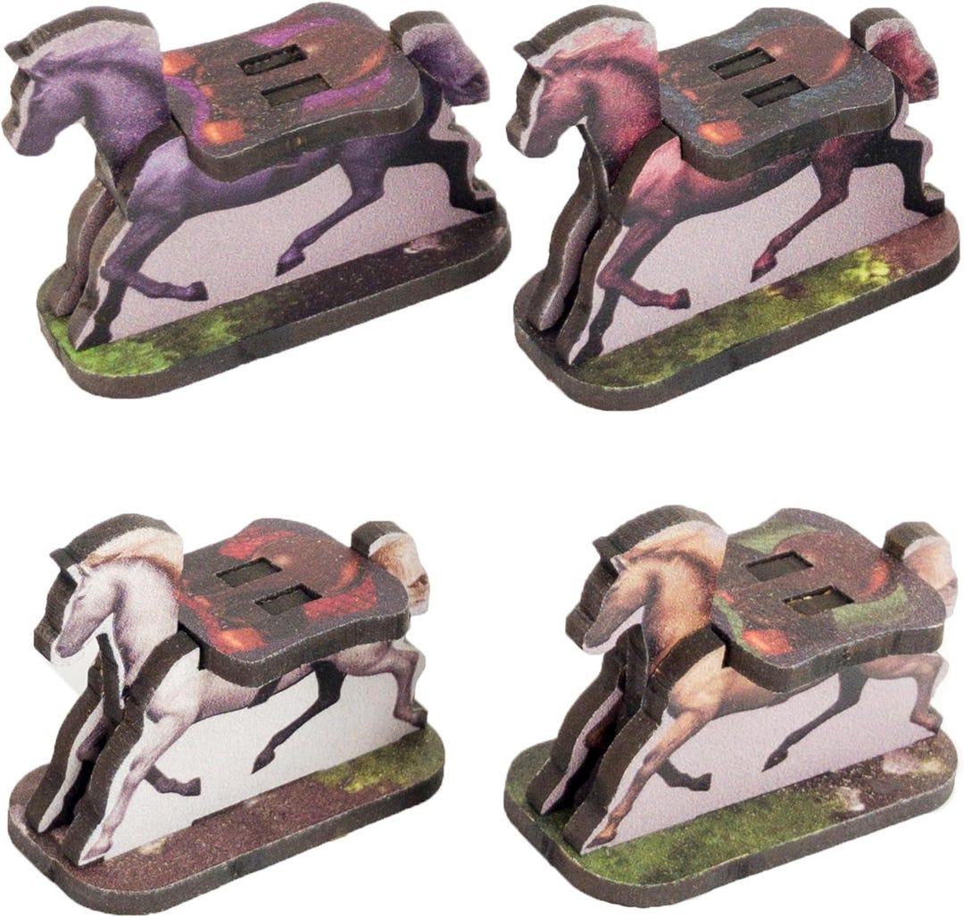 C4labs Horse Character Mount X4 Mounts 1x2in Base Role Playing Games ...