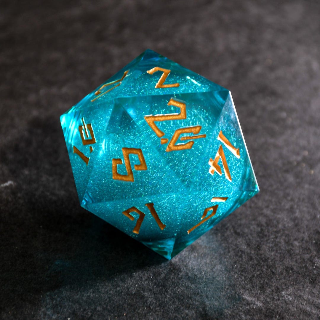 Forbidden Lake Liquid Core 50mm D20 - Etsy