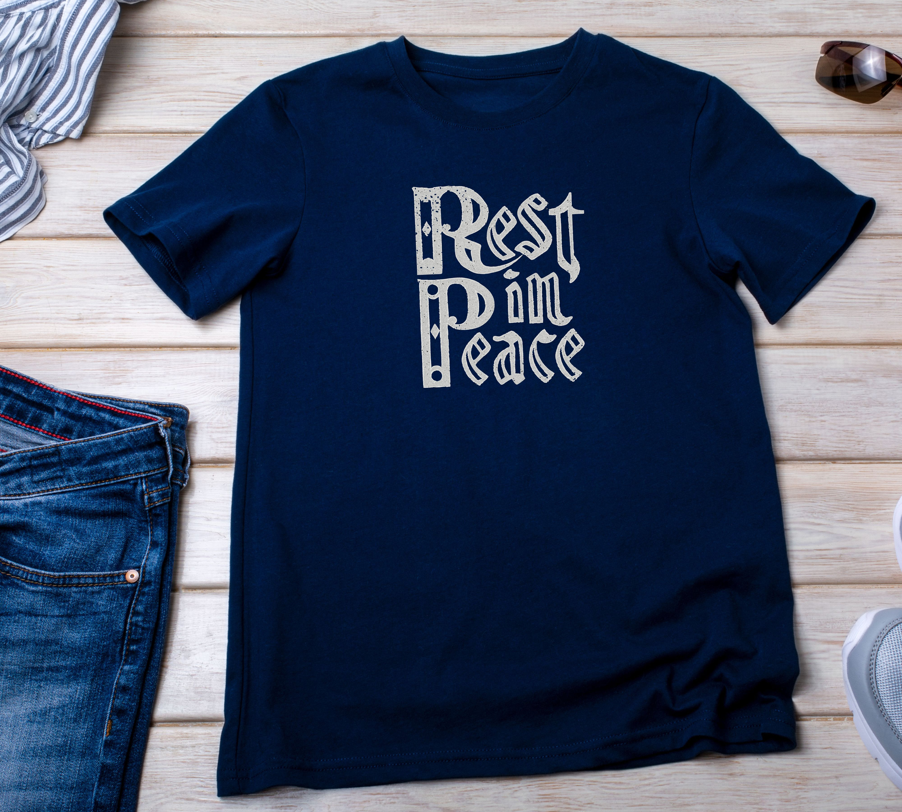 Rest in Peace T-shirt, Peace Tee, Sleep Forever T-shirt, Unisex Shirt ...