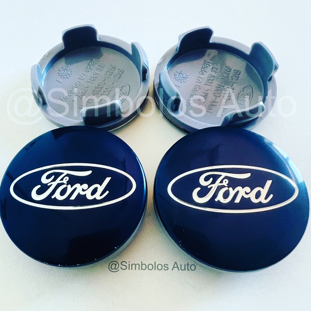 Set of 4 Ford Logo Hub Caps 54mm 56mm 60mm Rim Wheel Center Hubcap Auto ...