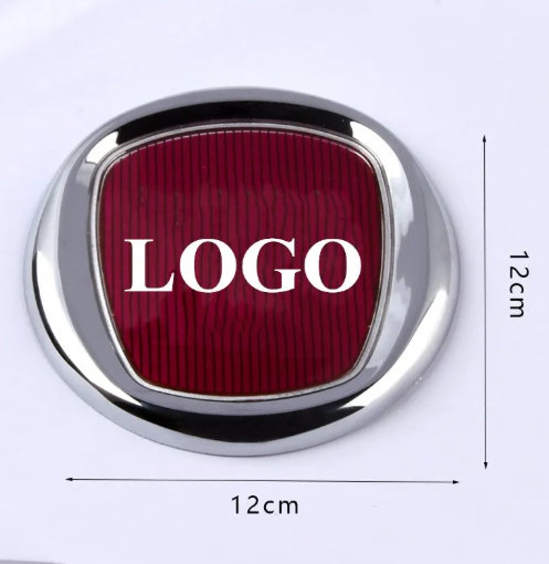 Set of 1PC 120mm FIAT Car Front Bonnet Grill Logo Hood Emblem Badge ...