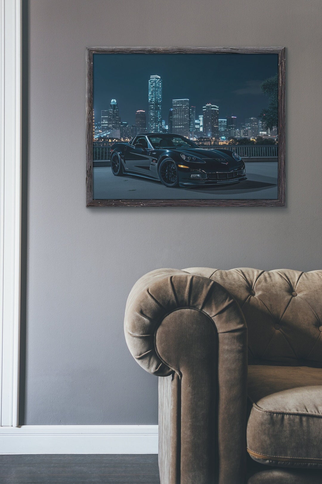 C6 Chevy Corvette Gloss Poster| C6| Corvette| Muscle Car | Classic ...