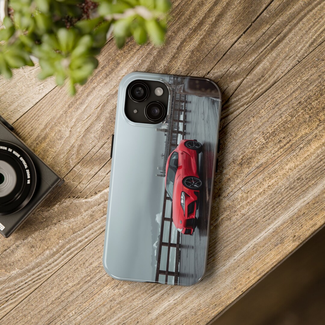 Toyota Supra Gloss Tough Phone Case| A91| Red Supra| A91 Toyota| Supra ...