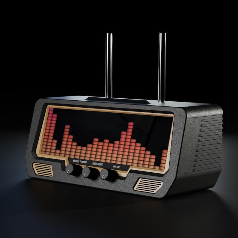 Audio Visualizer AR-384X - Darkroast | Real-time LED Music Visualizer ...