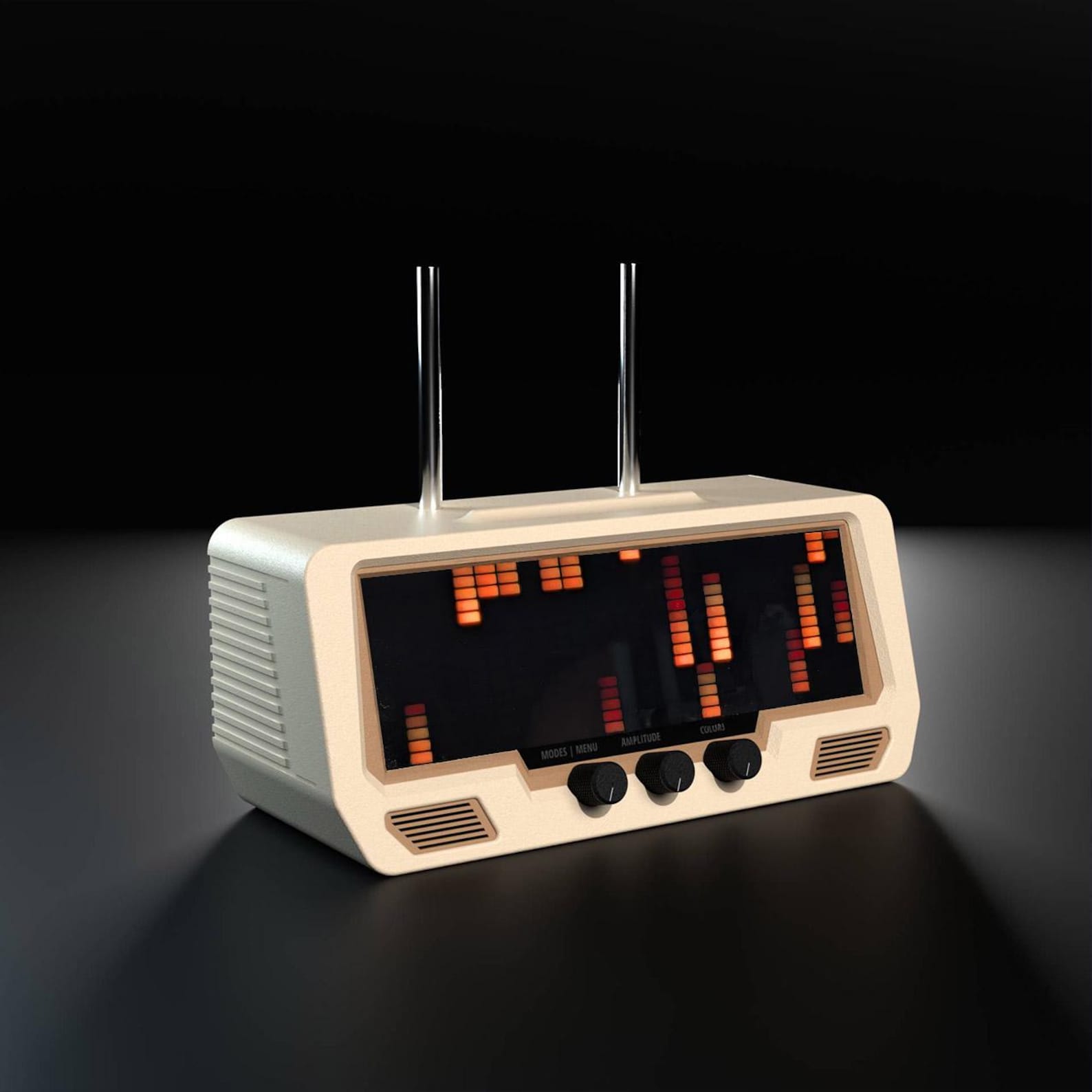 Audio Visualizer AR-384X - Sandstone - Now Playing Display | Vinyl ...